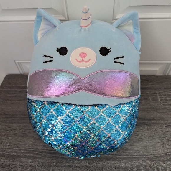 Squishmallows | Toys | Squishmallows Mermaid Kitten | Poshmark